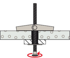 Toggle and spring fixing KD/KDH - fischer fixings